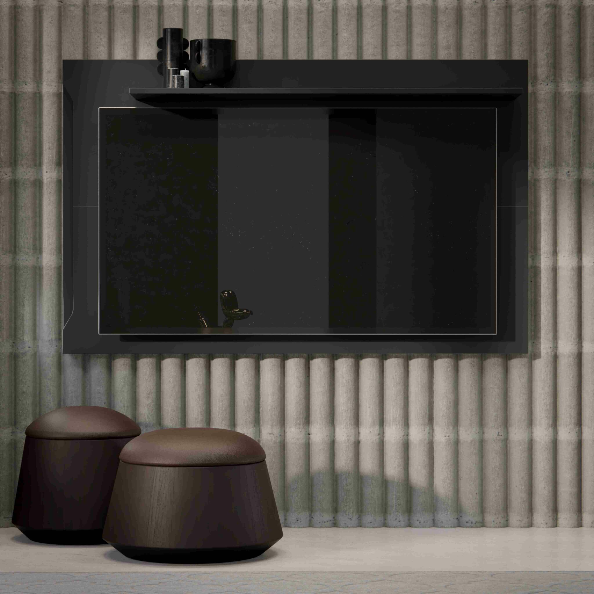 Painel Flow TVs até 55 Polegadas SR – Cristal Móveis RJ – Loja de ...